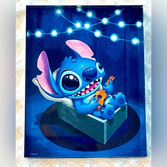 Disney | Art | Disney Wonderground Gallery Stitch Magnet | Poshmark